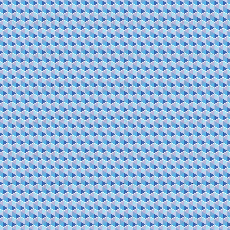 Papel digital azul papel digital triángulo azul paquete de - Etsy España