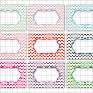 Frame Clipart: "digital Frames & Borders Clipart" Chevron Frame Clipart ...