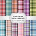 Plaid Digital Paper, Plaid Patterns, Tartan Digital Paper, Plaid ...