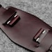 Horween Chromexcel Burgundy Unlined Leather Bund Watch Strap - Etsy