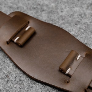 Horween Chromexcel Natural Unlined Leather Bund Watch Strap - Etsy