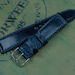 Horween Shell Cordovan Navy Full Stitch Leather Watch Strap - Etsy