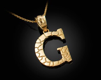 Letter g pendant | Etsy