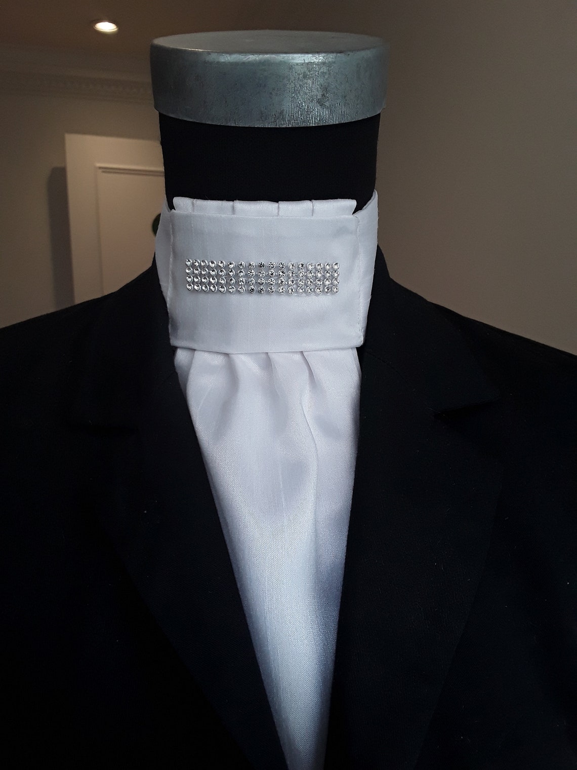 Dressage Hunting Eventing Equestrian Ready Tied Stock Tie - Etsy