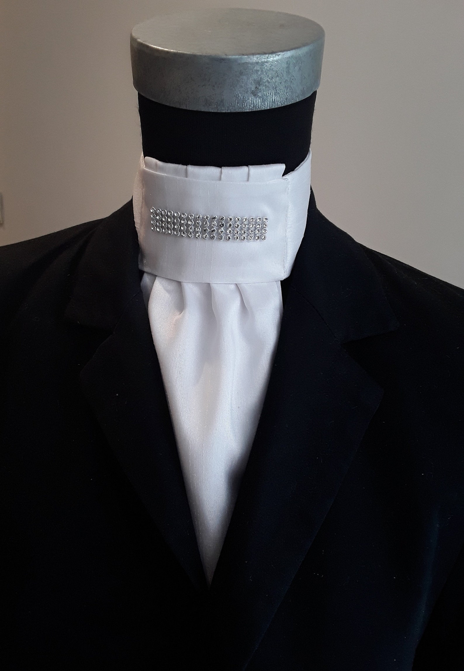 Dressage Hunting Eventing Equestrian Ready Tied Stock Tie - Etsy