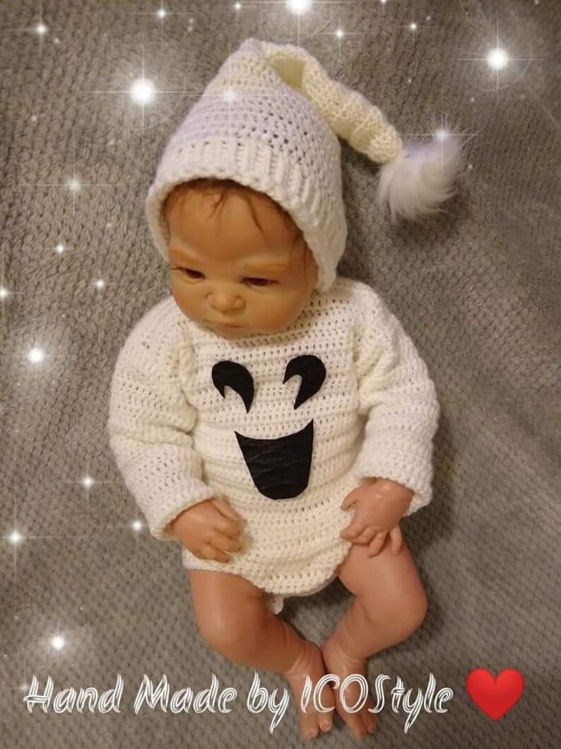 Crochet Baby Ghost Costume Baby outfit Baby Ghost - Etsy Polska