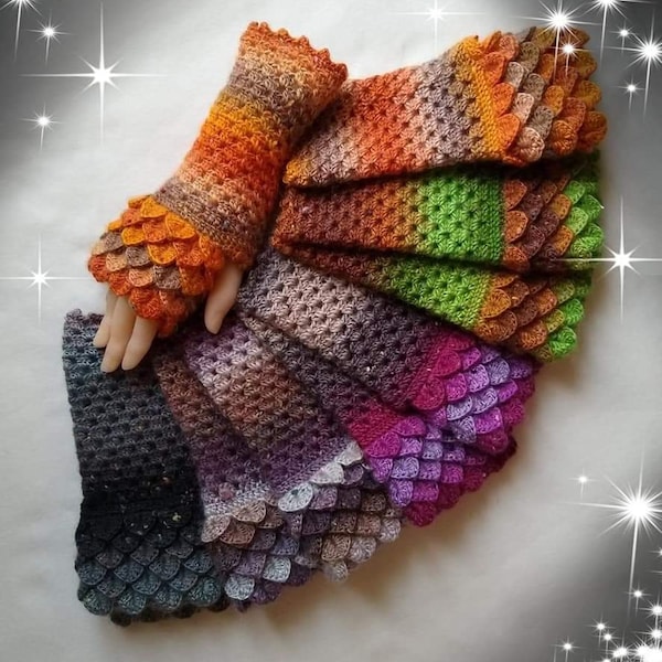 Dragon Scale Gloves - Etsy