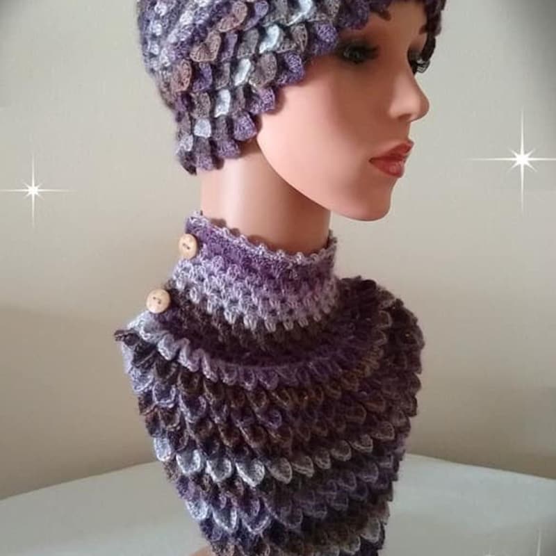 Crochet Dragon Scale - Etsy