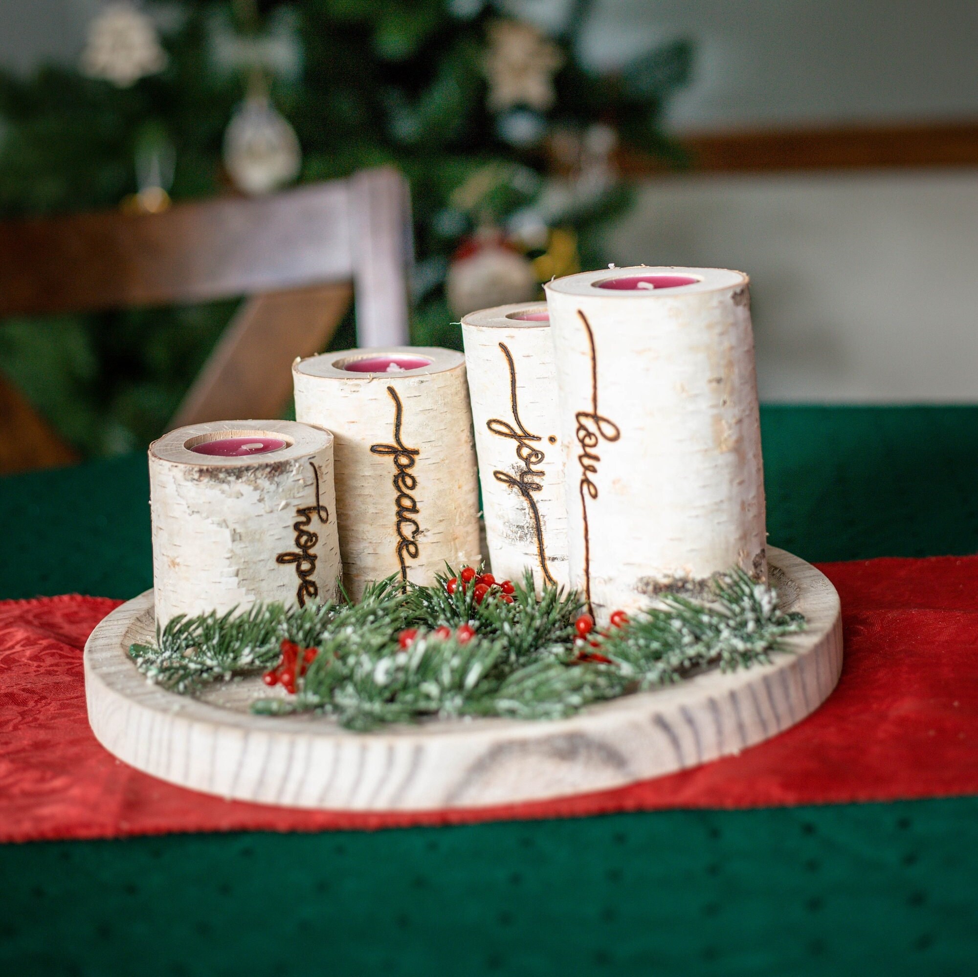 4 Advent Candles