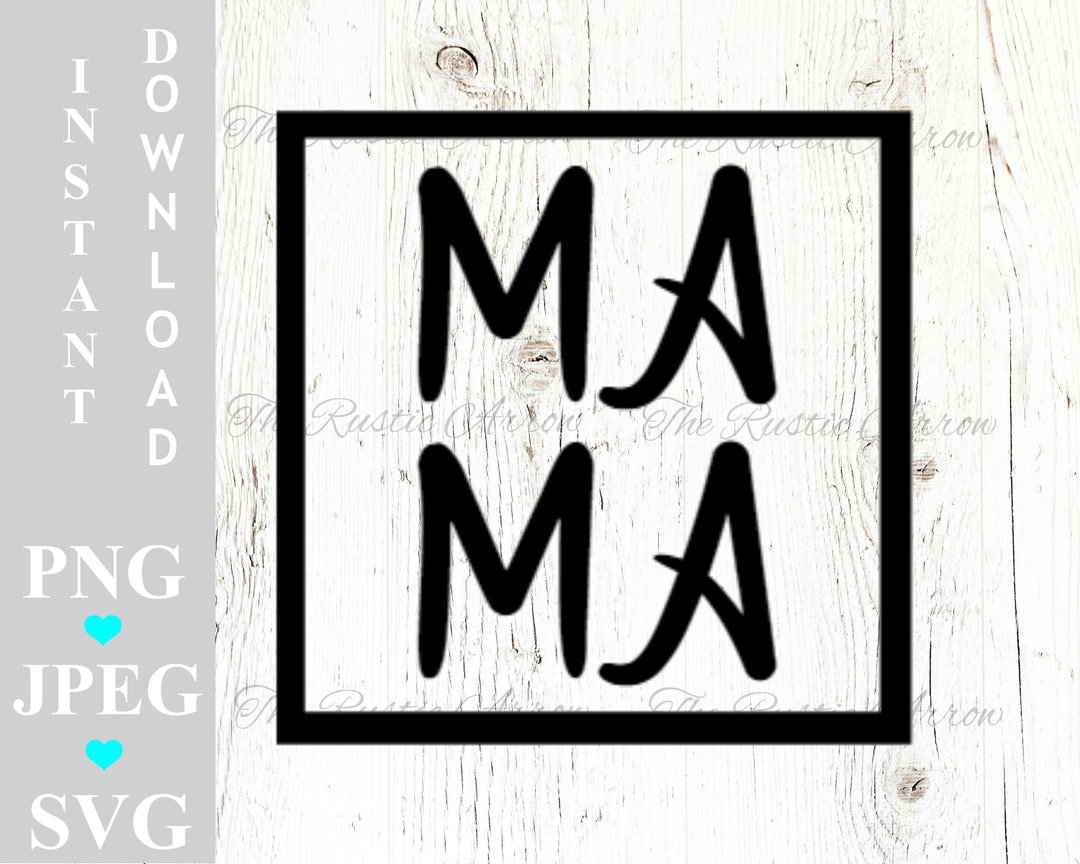 MAMA Cut File - Etsy