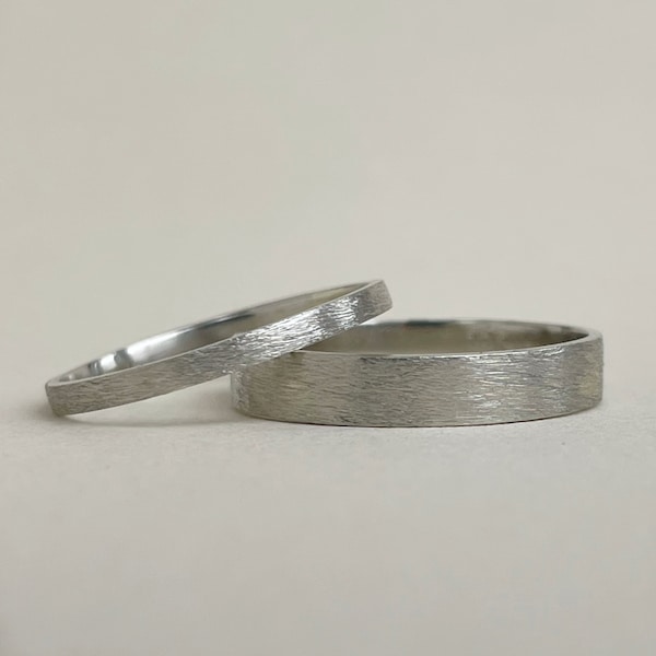 Rustic Wedding Band - Etsy