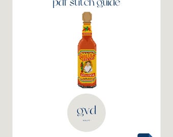 Maldon Sea Salt Needlepoint & Cross Stitch PDF Pattern / Design Guide ...