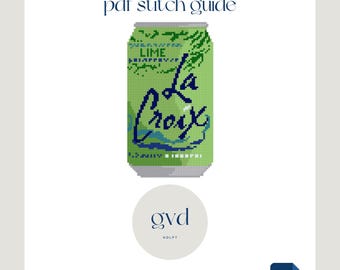 Maldon Sea Salt Needlepoint & Cross Stitch PDF Pattern / Design Guide ...