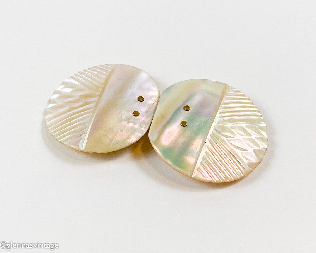 1940s Abalone Belt Buckles 40s Abalone Shell Buckles - Etsy