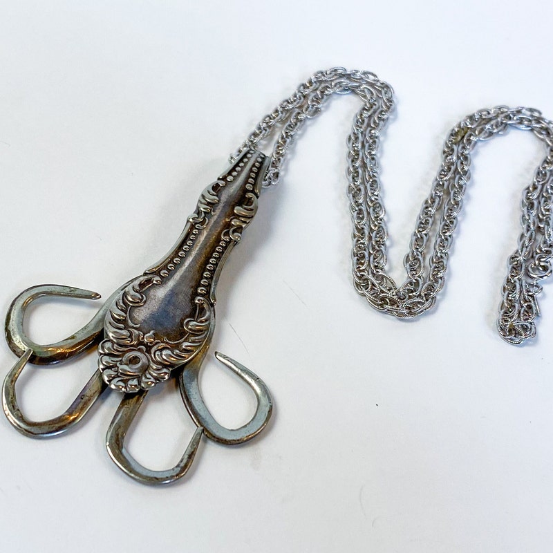Fork Pendant - Etsy
