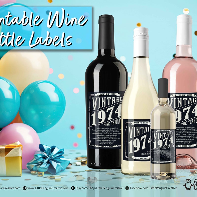 Vintage Wine Tags - Etsy