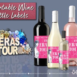 Printable "pairs Well With Eras Tour" Taylor Swift Multi-size Pink Wine ...