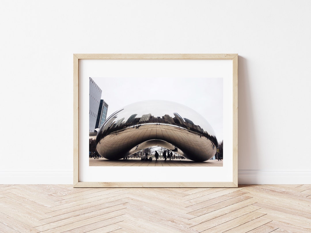 Chicago Bean Photography Print, Wall Art, Chicago Print, Chicago Bean ...