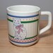 Vintage 90's Giftco White Cat Ceramic Coffee Mug - Etsy