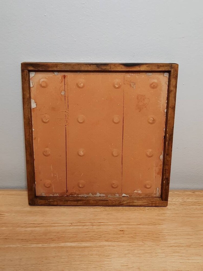 Italian Ceramic Tile Trivet With Wooden Frame - Etsy