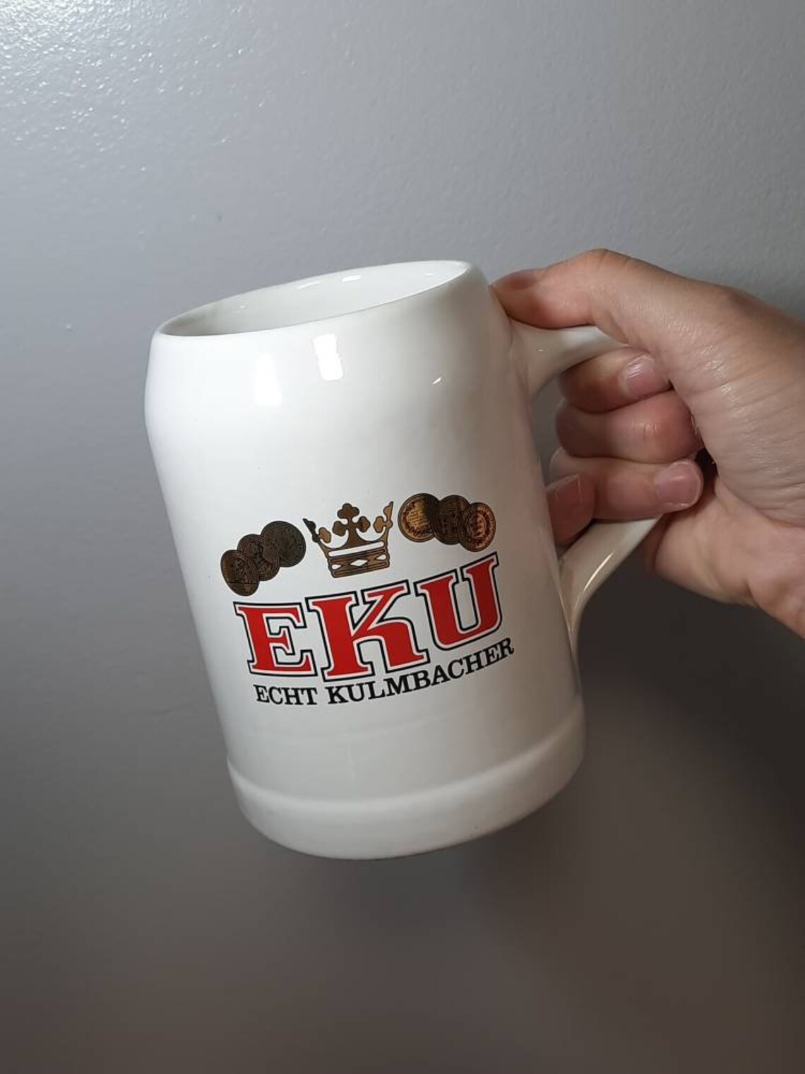 Vintage EKU Echt Kulmbacher German Beer Stein - Etsy