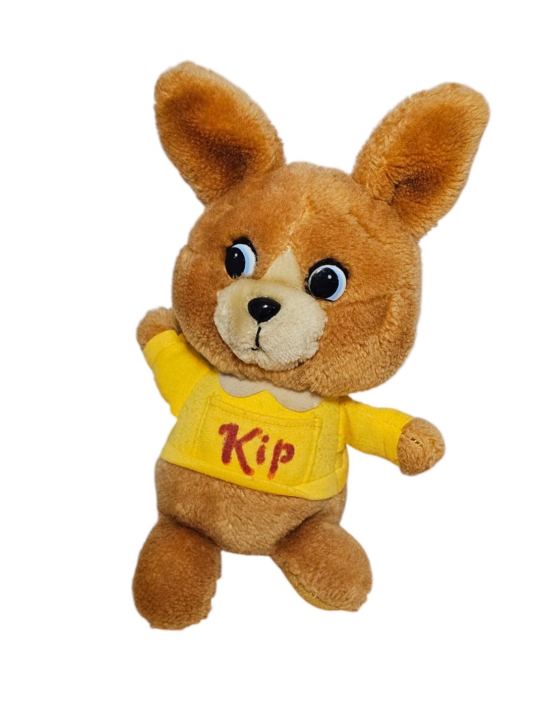 Vintage 1983 Hallmark Kip Kangaroo 9" Shirt Tales Hasbro Softies Plush ...