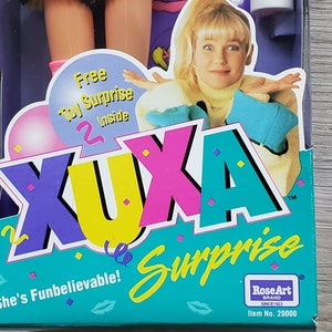 Vintage 1993 Roseart Xuxa Superstar Surprise Doll NIB - Etsy