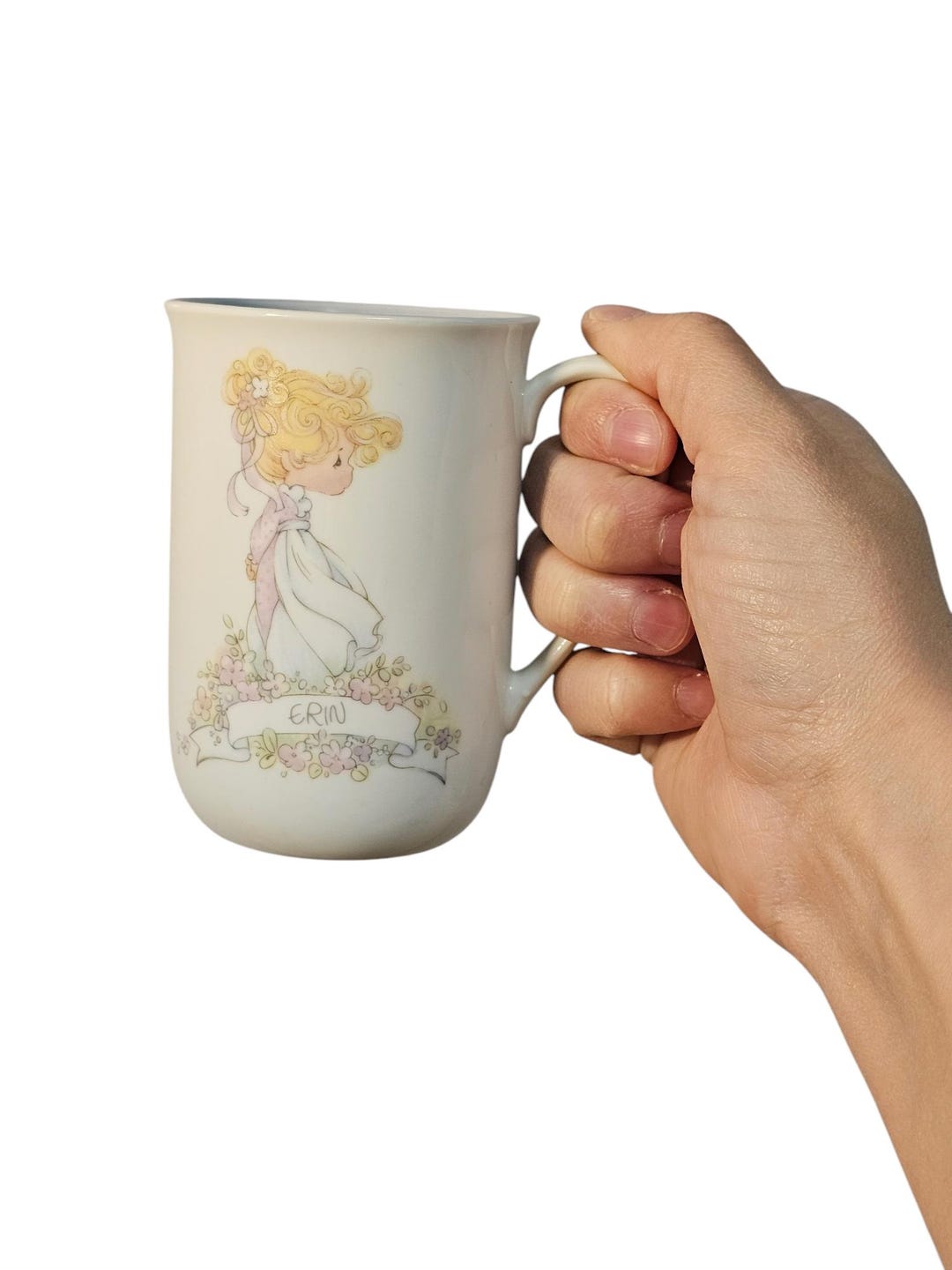 Vintage 1991 Enesco Precious Moments Personalized Erin Name Mug - Etsy