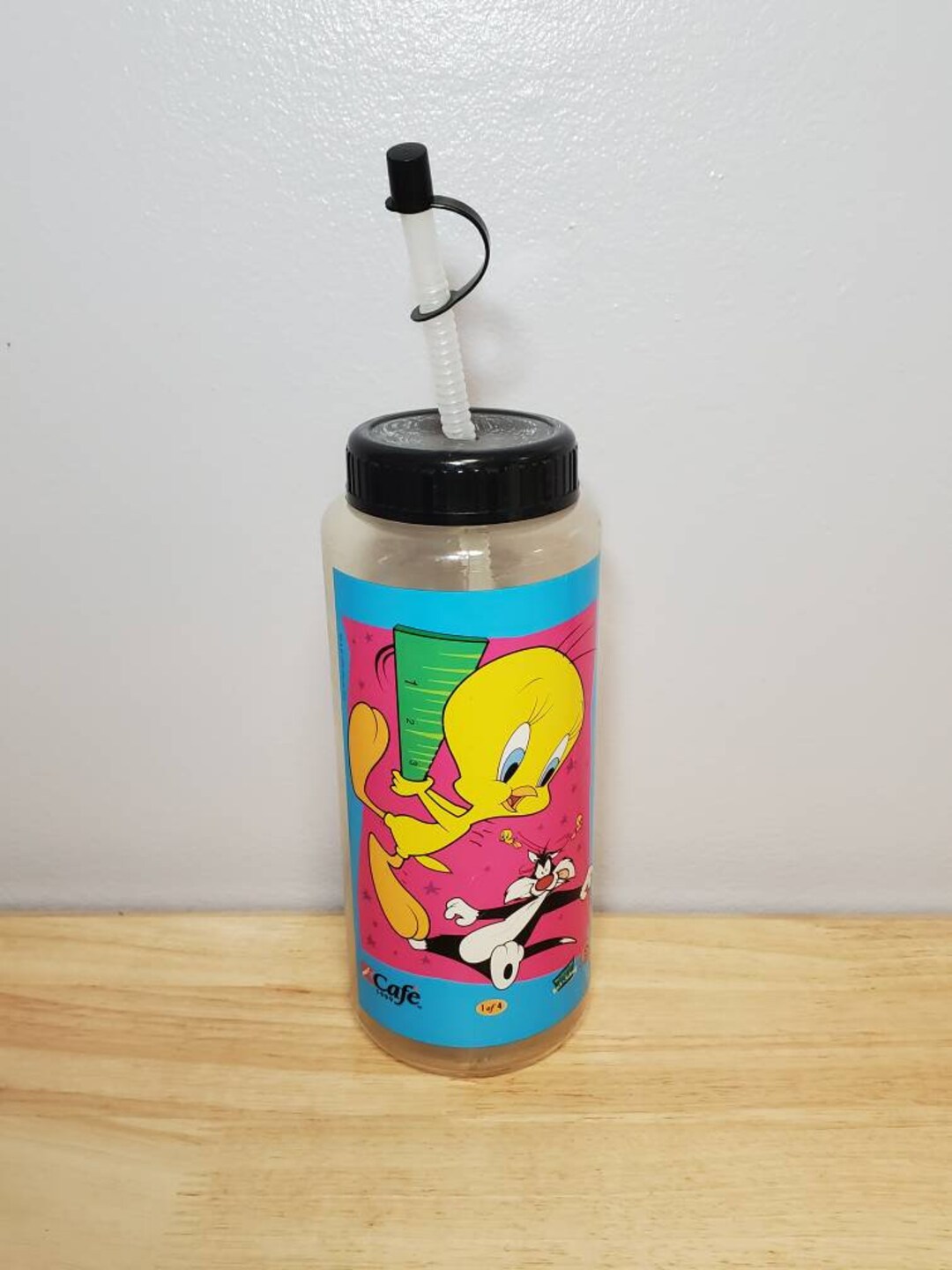 Vintage 1999 Kmart Cafe Tweety Bird & Sylvester Cat Water Bottle - Etsy