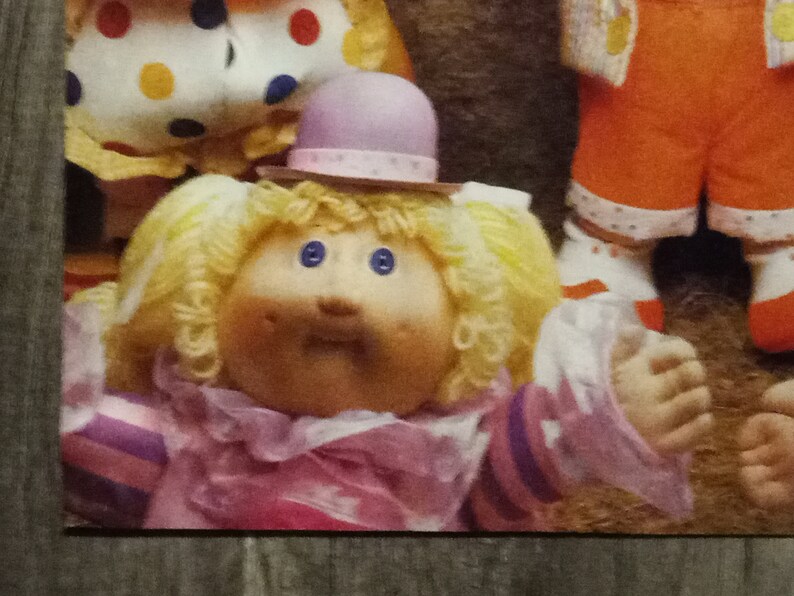 Vintage Cabbage Patch Kids Circus Poster - Etsy