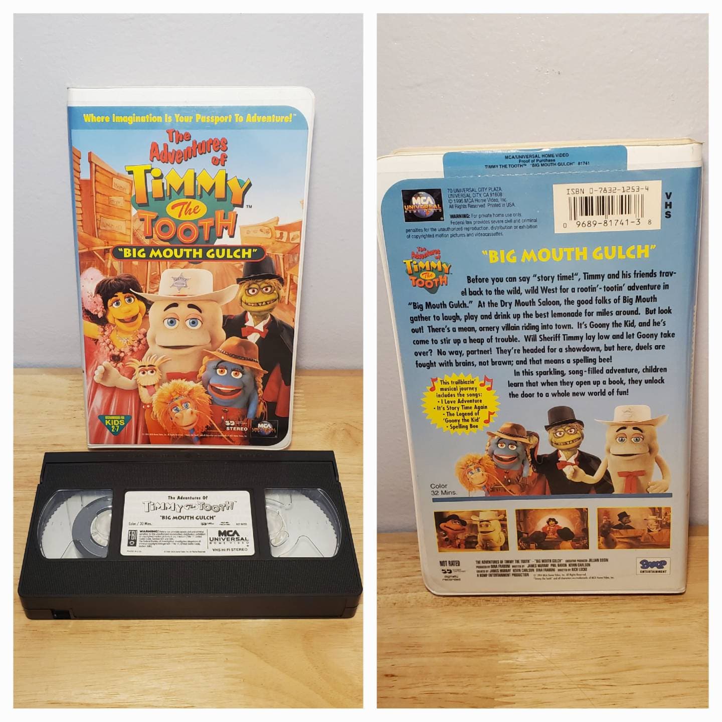 Vintage Timmy the Tooth VHS Lot - Etsy