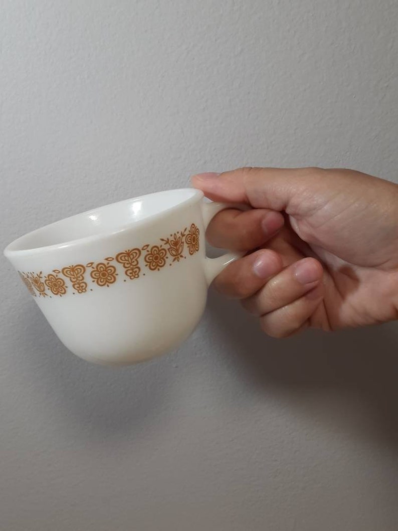 Vintage Corning Butterfly Gold Tea Cups - Etsy