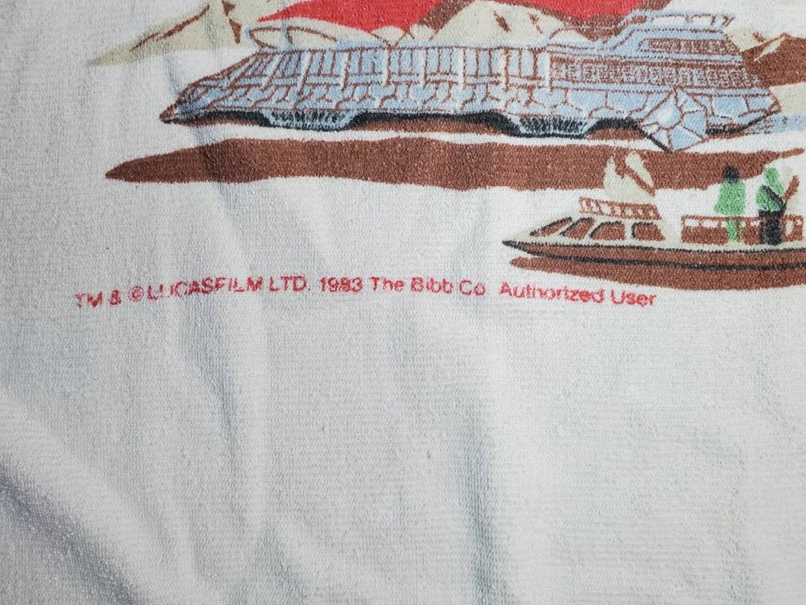 Vintage 1983 Star Wars Return of the Jedi Beach Towel - Etsy