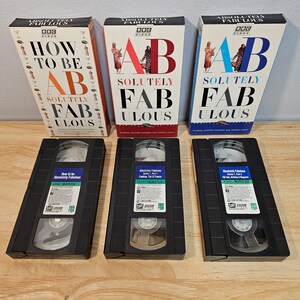 Vintage BBC Absolutely Fabulous VHS Tape Set - Etsy
