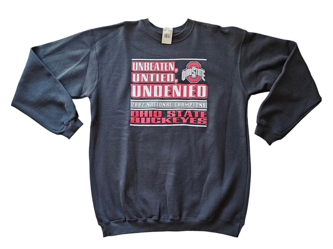 Vintage 2002 OSU Ohio State University Buckeyes National Champions ...