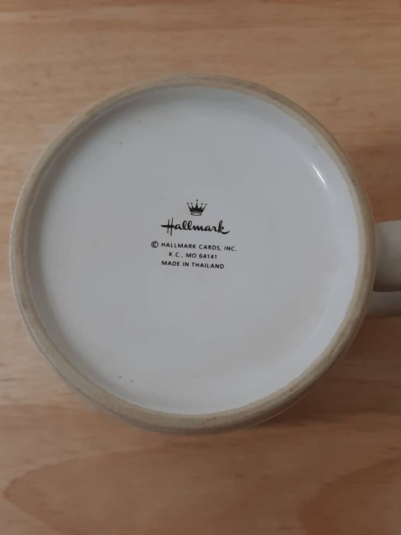 Vintage Hallmark Cow Mug - Etsy