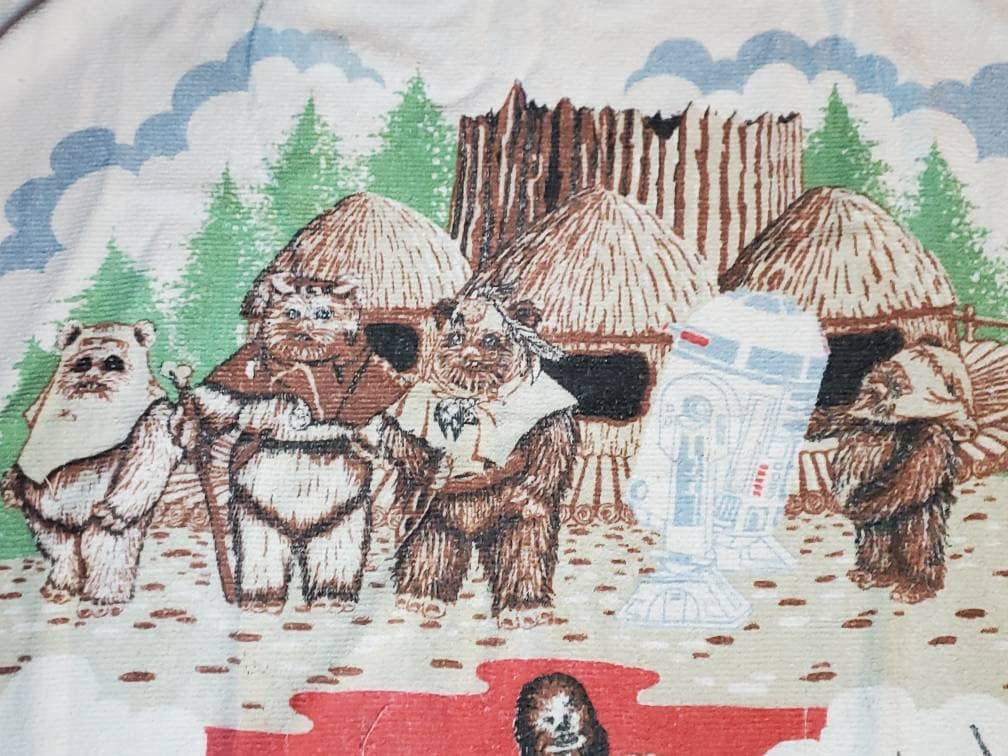 Vintage 1983 Star Wars Return of the Jedi Beach Towel - Etsy
