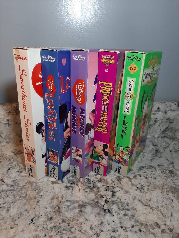 Vintage Disney Mickey Mouse & Minnie Mouse VHS - Etsy
