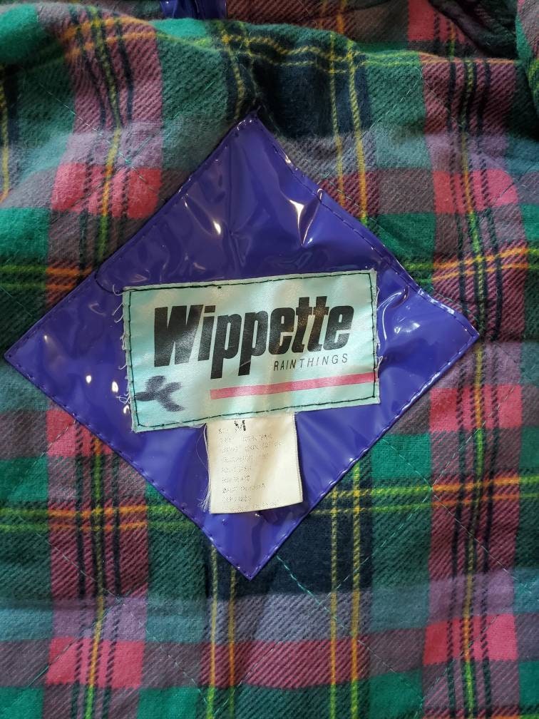 Vintage Wippette Purple Raincoat Medium - Etsy