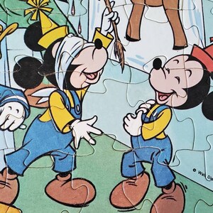 Vintage Disney Mickey Mouse Jigsaw Puzzle - Etsy