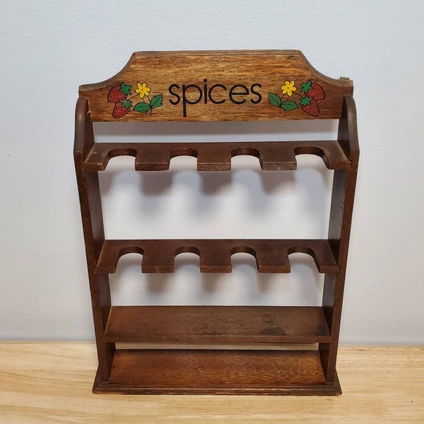 Vintage Spice Rack - Etsy