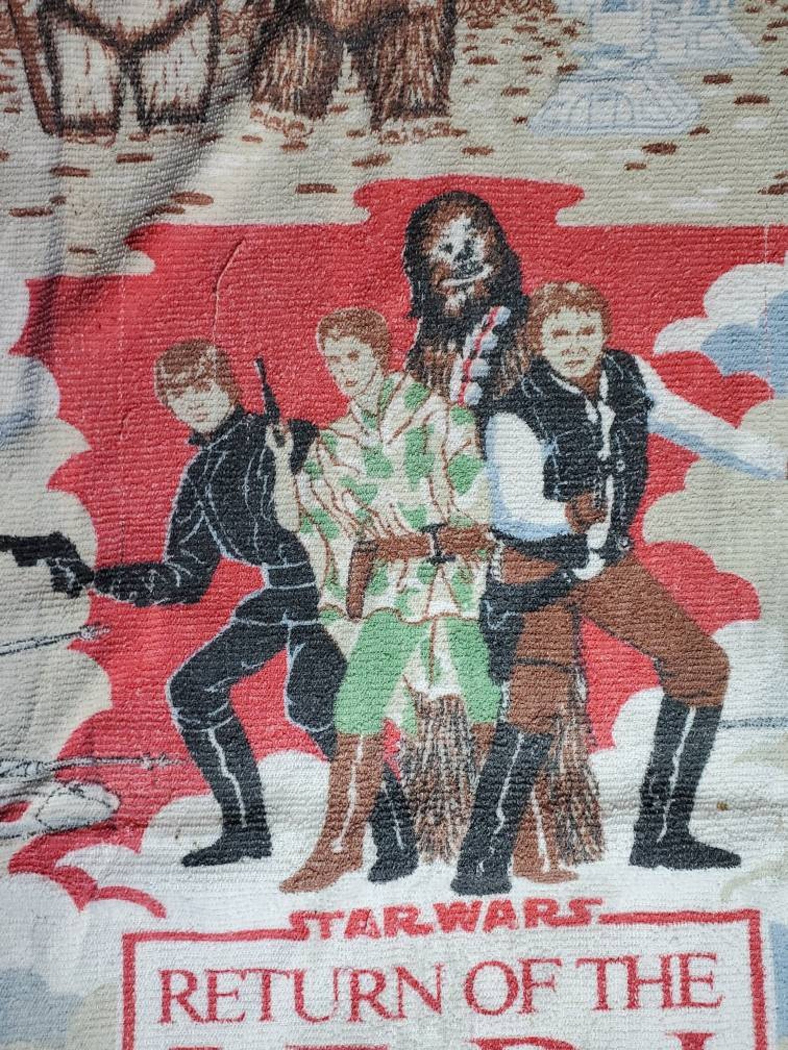 Vintage 1983 Star Wars Return of the Jedi Beach Towel - Etsy
