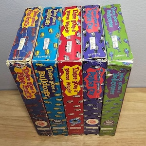 Vintage 90's Kid Vision Real Wheels There Goes A... VHS Tape Lot of 5 ...