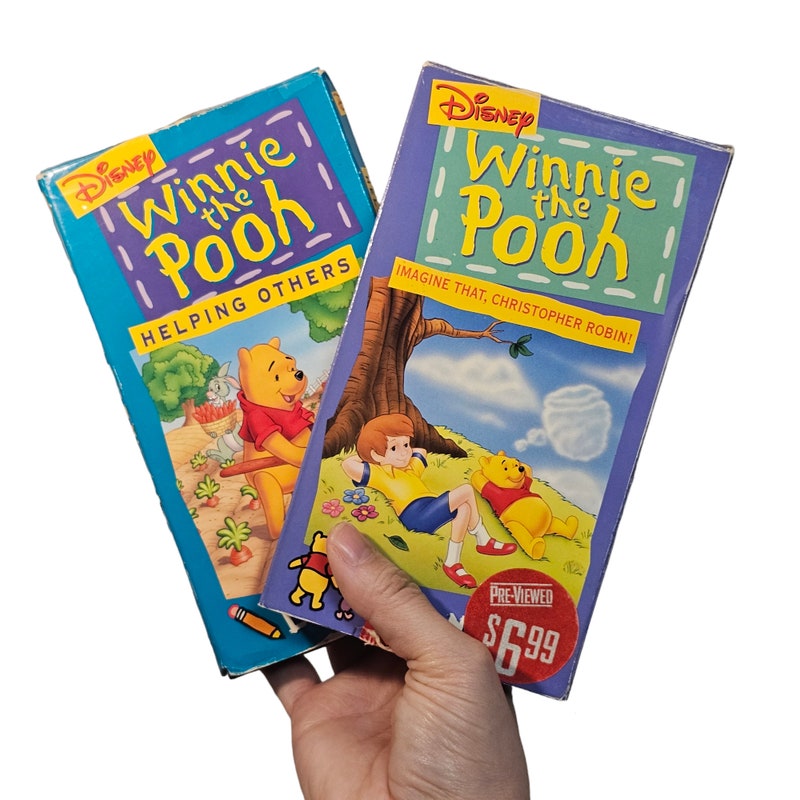 Winnie the Pooh Vhs Tapes - Etsy