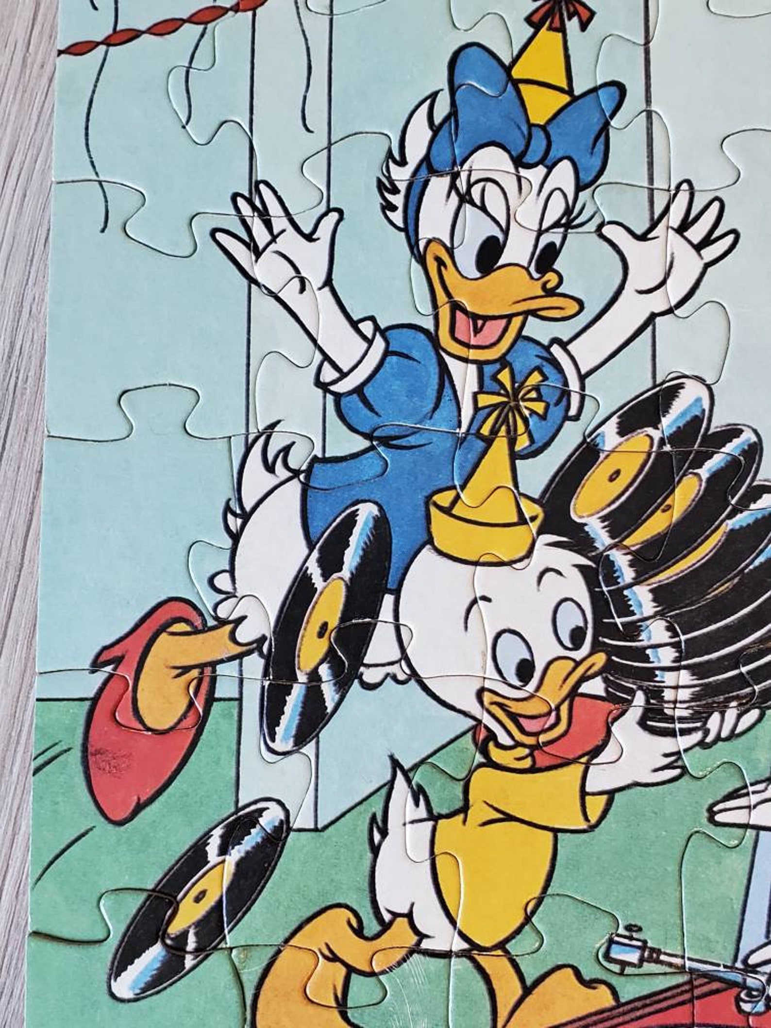Vintage Disney Mickey Mouse Jigsaw Puzzle - Etsy