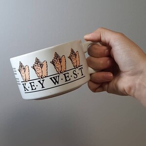 Vintage Key West Conch Chowder Recipe Soup Bowl Mug - Etsy