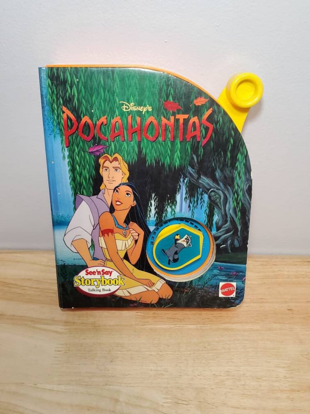 Vintage Disney Pocahontas See 'N Say Storybook - Etsy