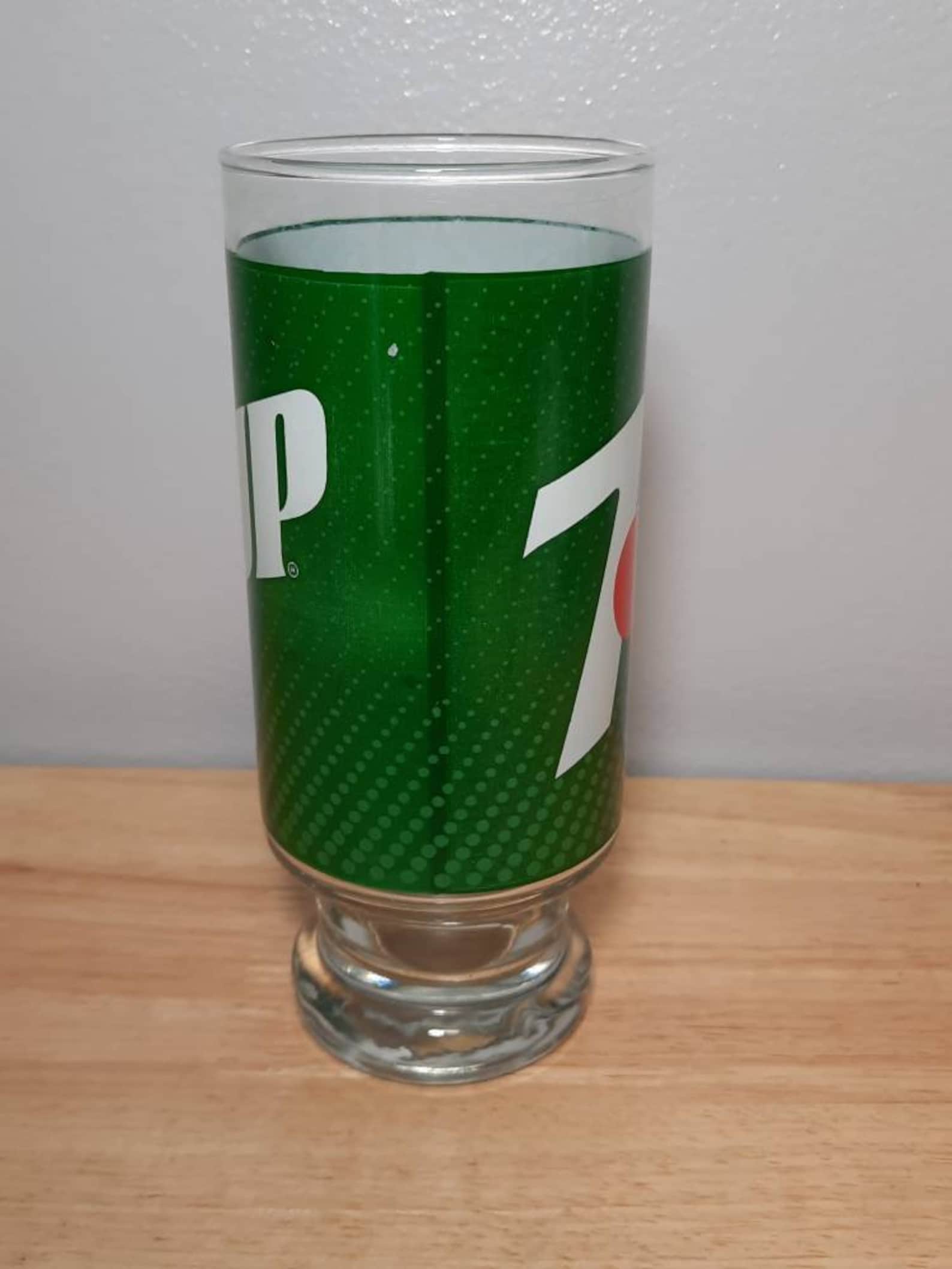 Vintage 7UP Glass Tumbler - Etsy