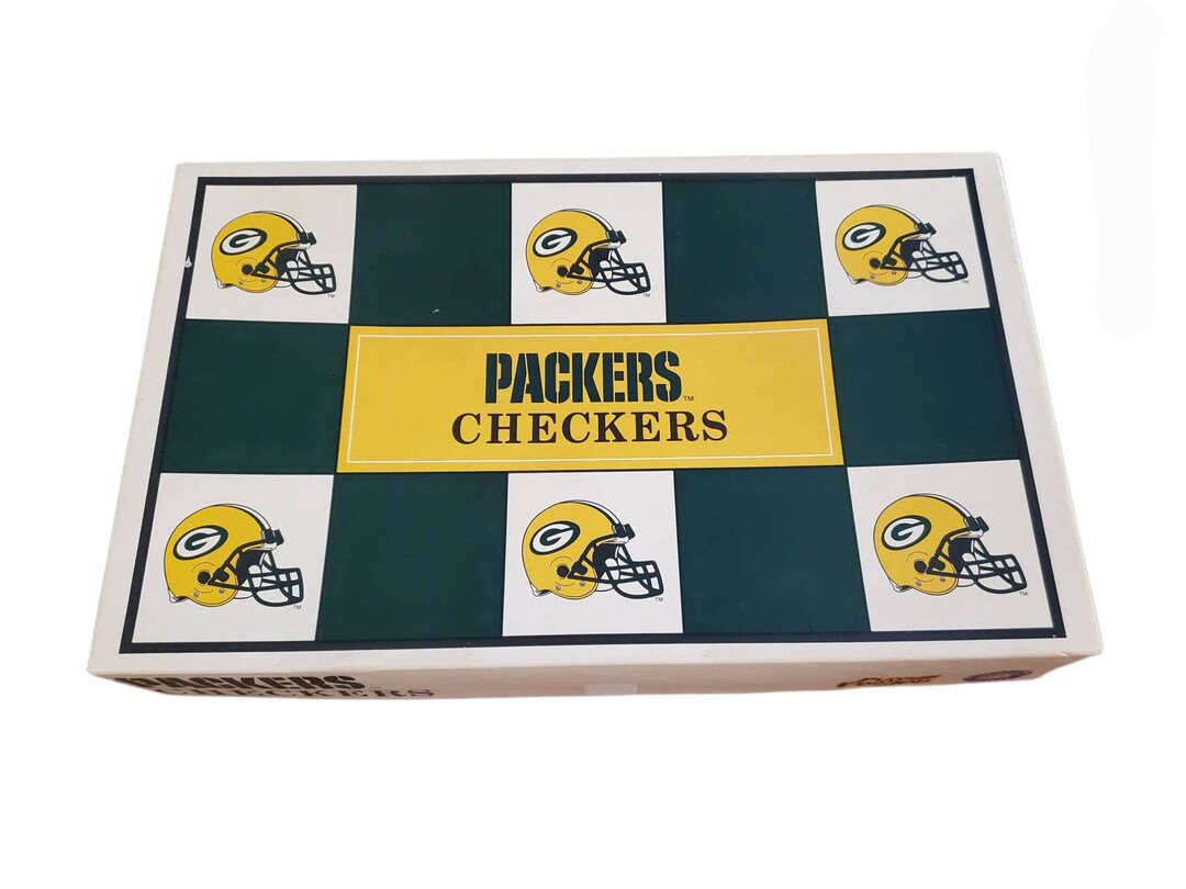 Vintage 1993 Green Bay Packers Checkers Game - Etsy