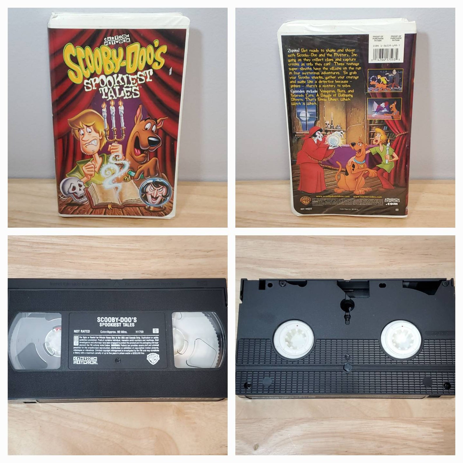 Vintage Scooby Dooby Doo Where Are You VHS Lot - Etsy